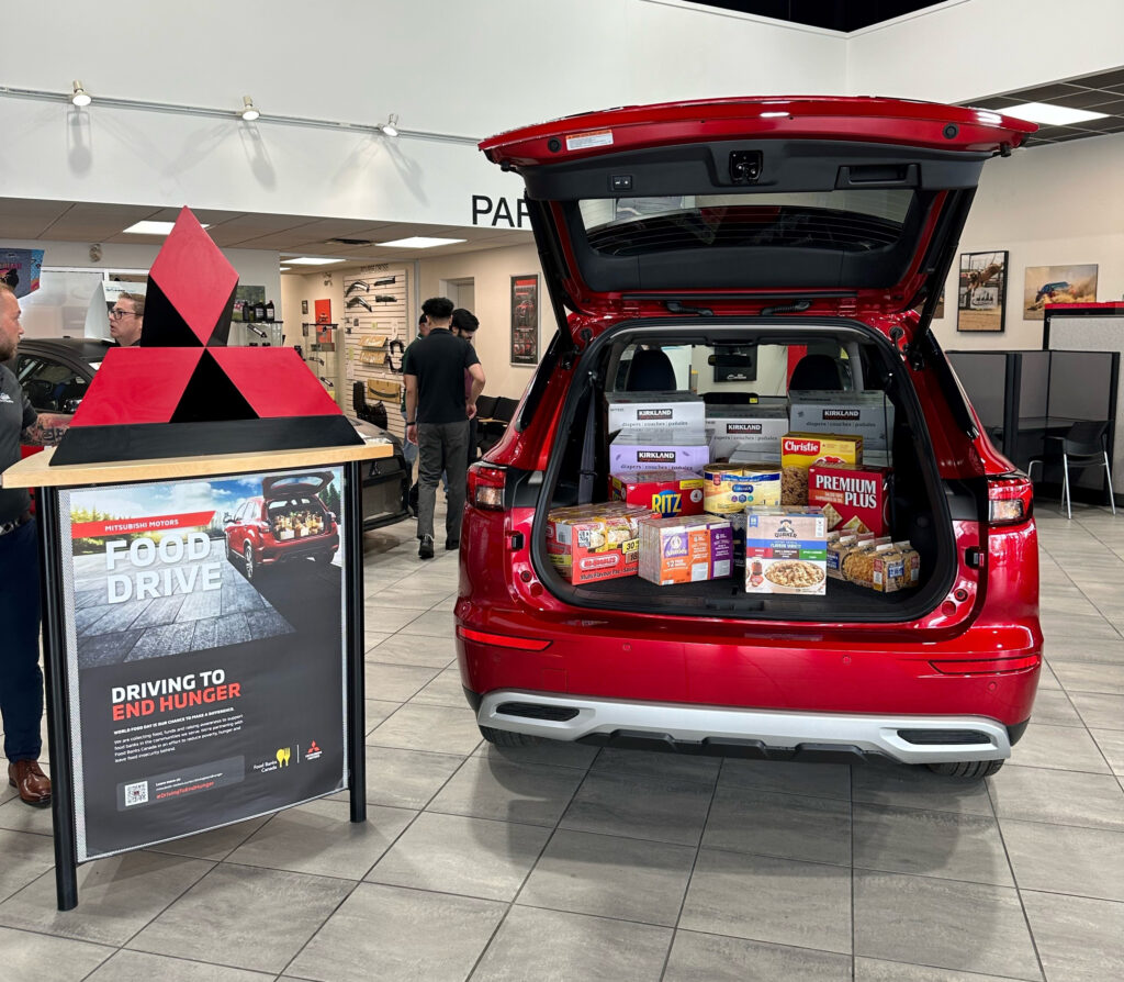 Mitsubishi Motors renews Driving to End Hunger national food drive ...